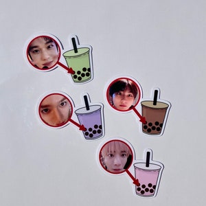 Boba Eyes Sticker - Etsy