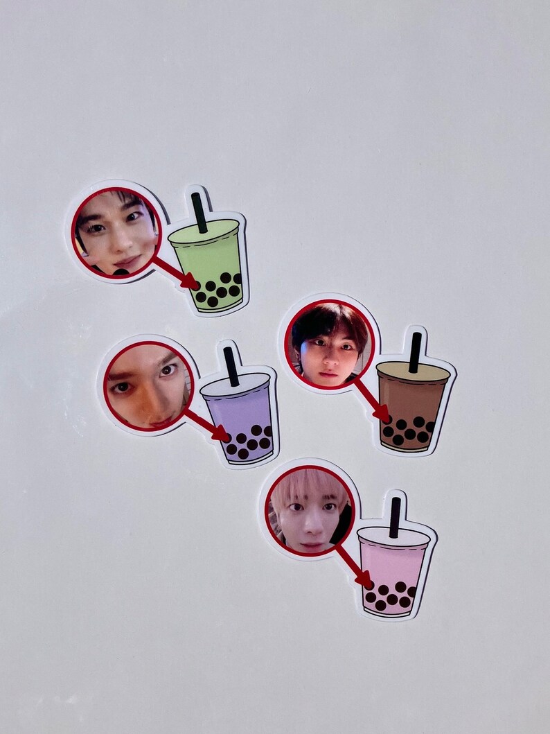 Boba Eyes Sticker - Etsy