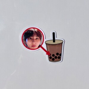 Boba Eyes Sticker - Etsy