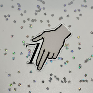 Got7 Hand Gesture Sticker - Etsy