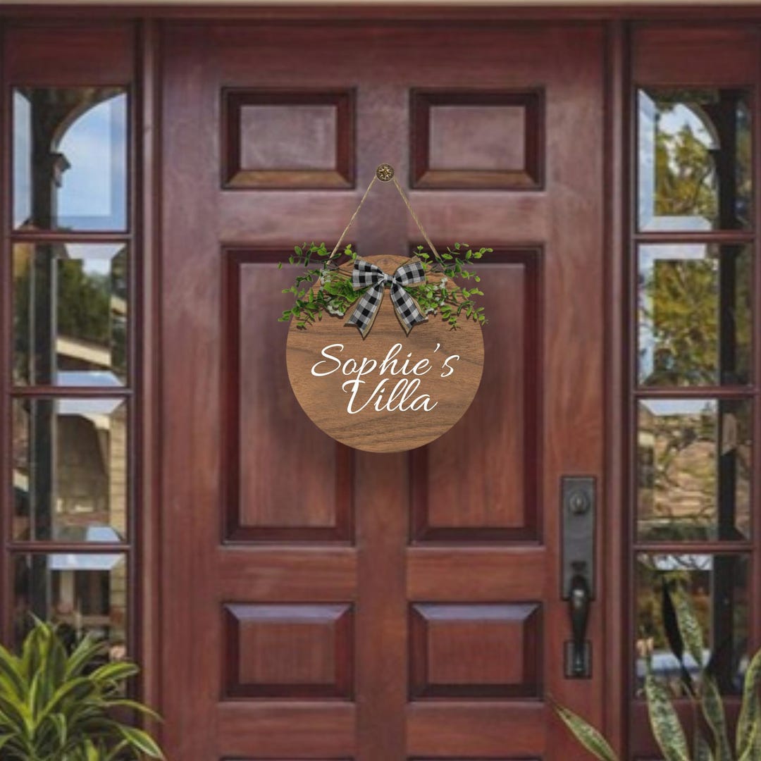Custom Wood Hanging Sign woodsign, Custom Woodsigns, Customized ...