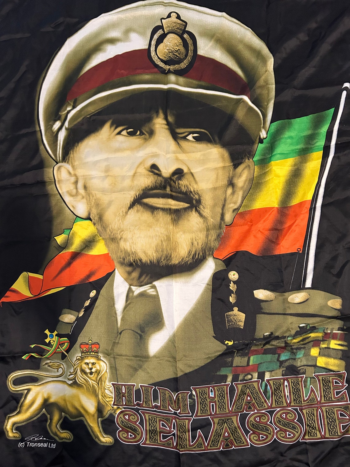 Haile Selassie I Flag. - Etsy Canada
