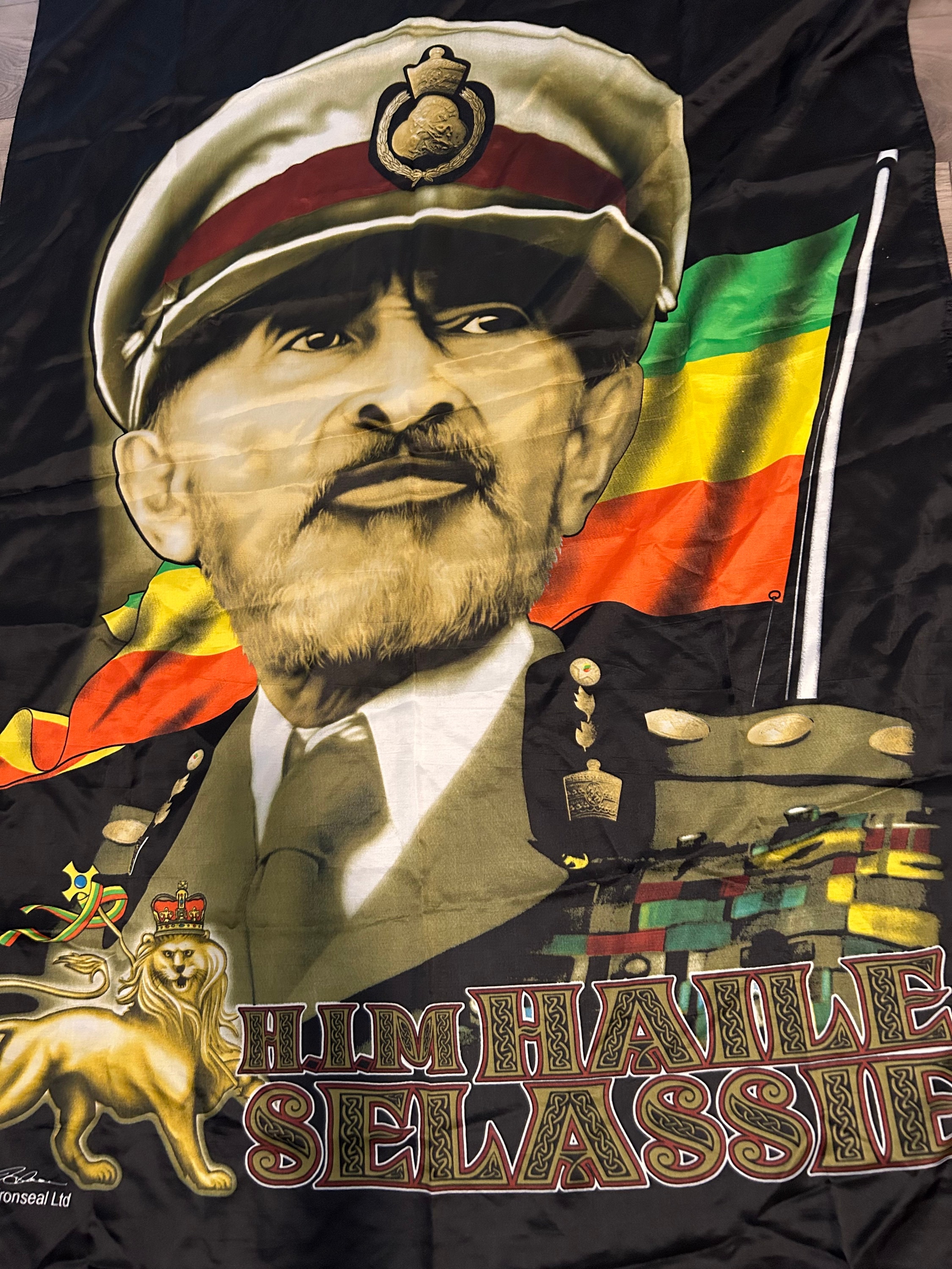 Haile Selassie I Flag. - Etsy Canada