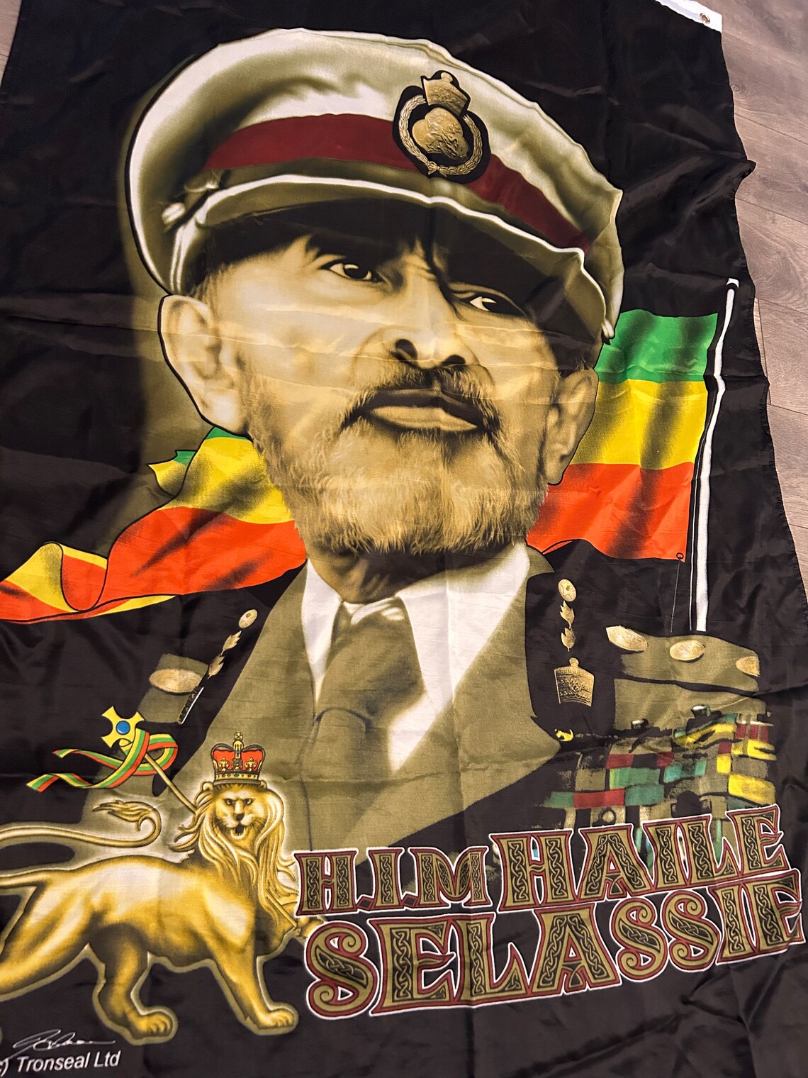 Haile Selassie I Flag. - Etsy Canada