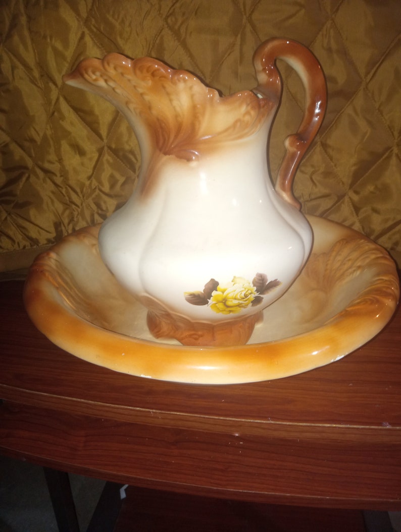 Pitcher and Basin - Etsy