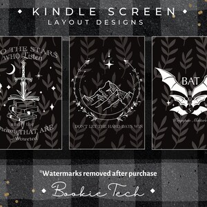 ACOTAR Kindle Lock Screen .EPUB File | Digital Download | Kindle Must ...