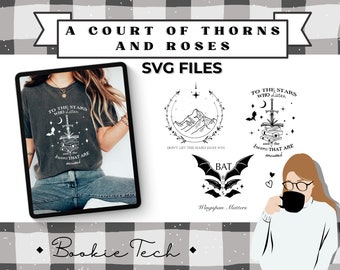 Divine Rivals SVG Files Fantasy Rebecca Ross Typewriter Letters of ...