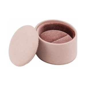 Suede Oval Single, Double, and Triple Wedding Engagement Ring Box - Etsy