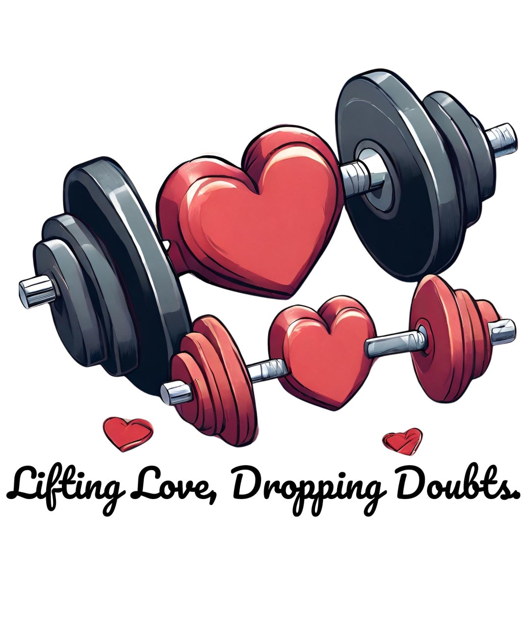 Workout Valentines Day Dumpbell Png , Fitness Valentines Day Png ...