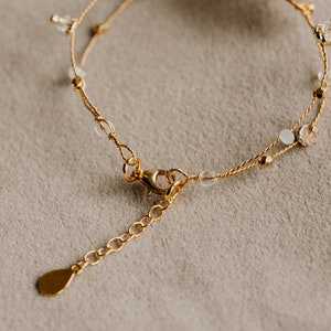 Delicate Wedding Bracelet, Bridal Bracelet for Bride, Boho Wedding ...