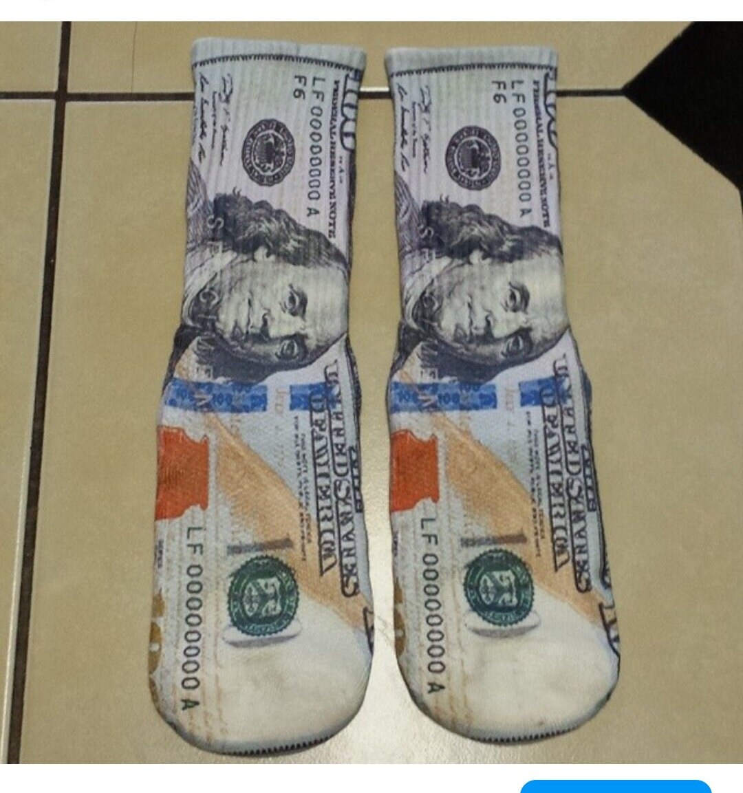 100 Dollar Bill Socks - Etsy