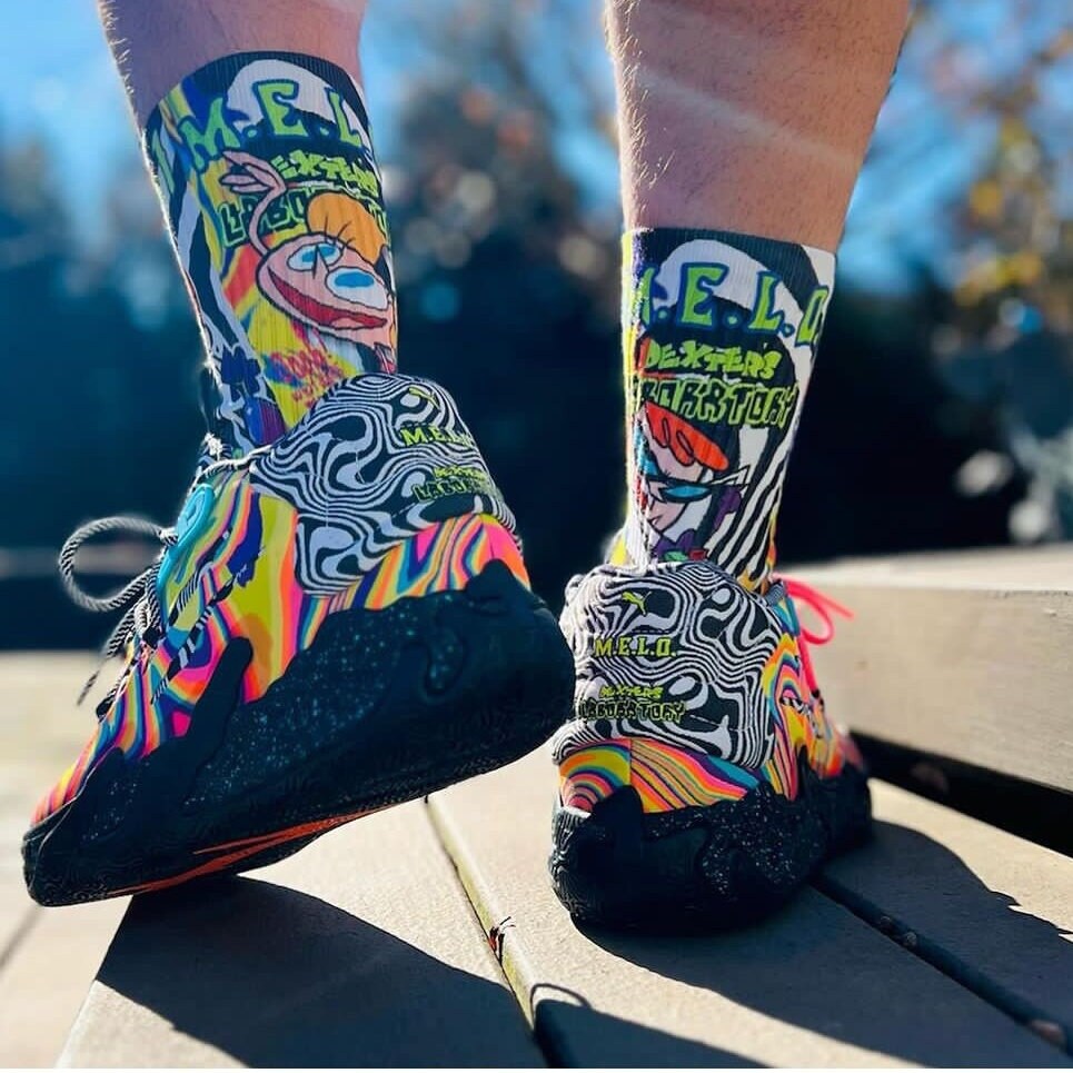 Mb 3 Dexter Laboratory Socks - Etsy