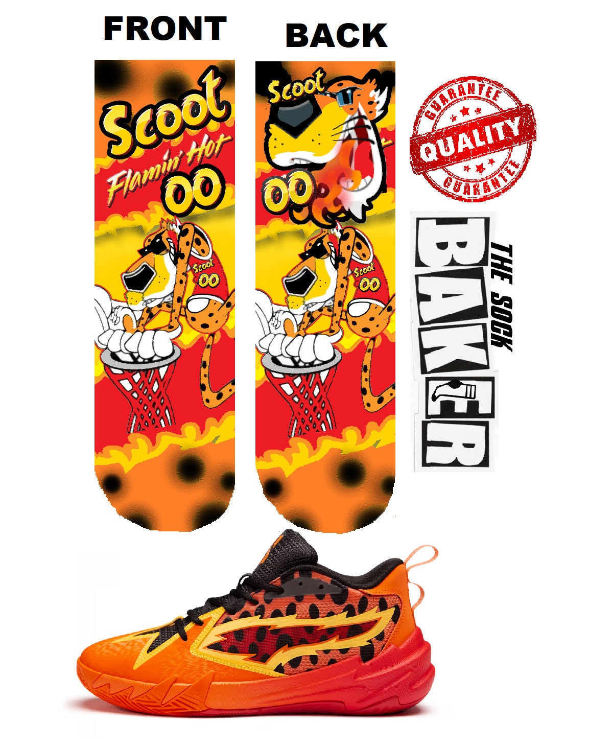 Hot Cheetos Shoes