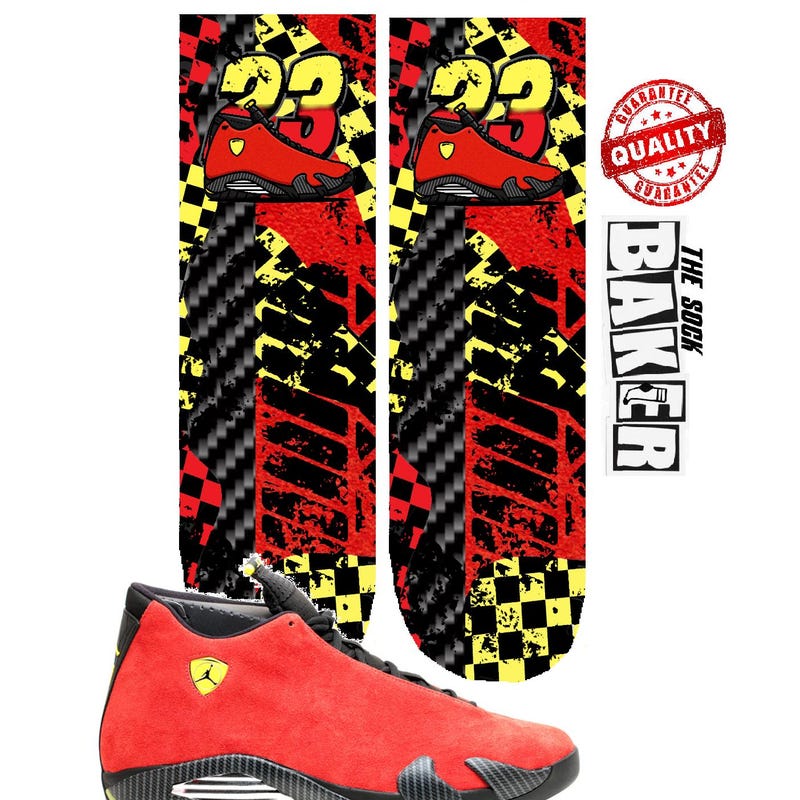 Socks Ferrari 14s - Etsy
