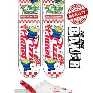 PIZZA PLANET SOCKS - Etsy