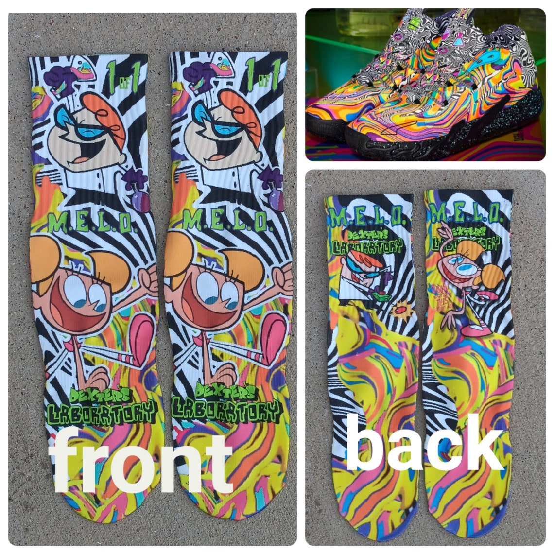 Mb 3 Dexter Laboratory Socks - Etsy