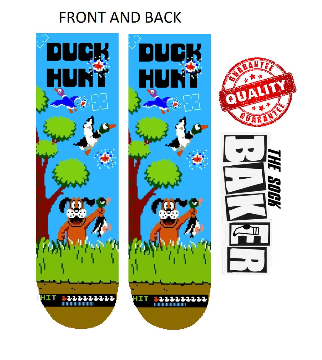 DUCK HUNT SOCKS - Etsy