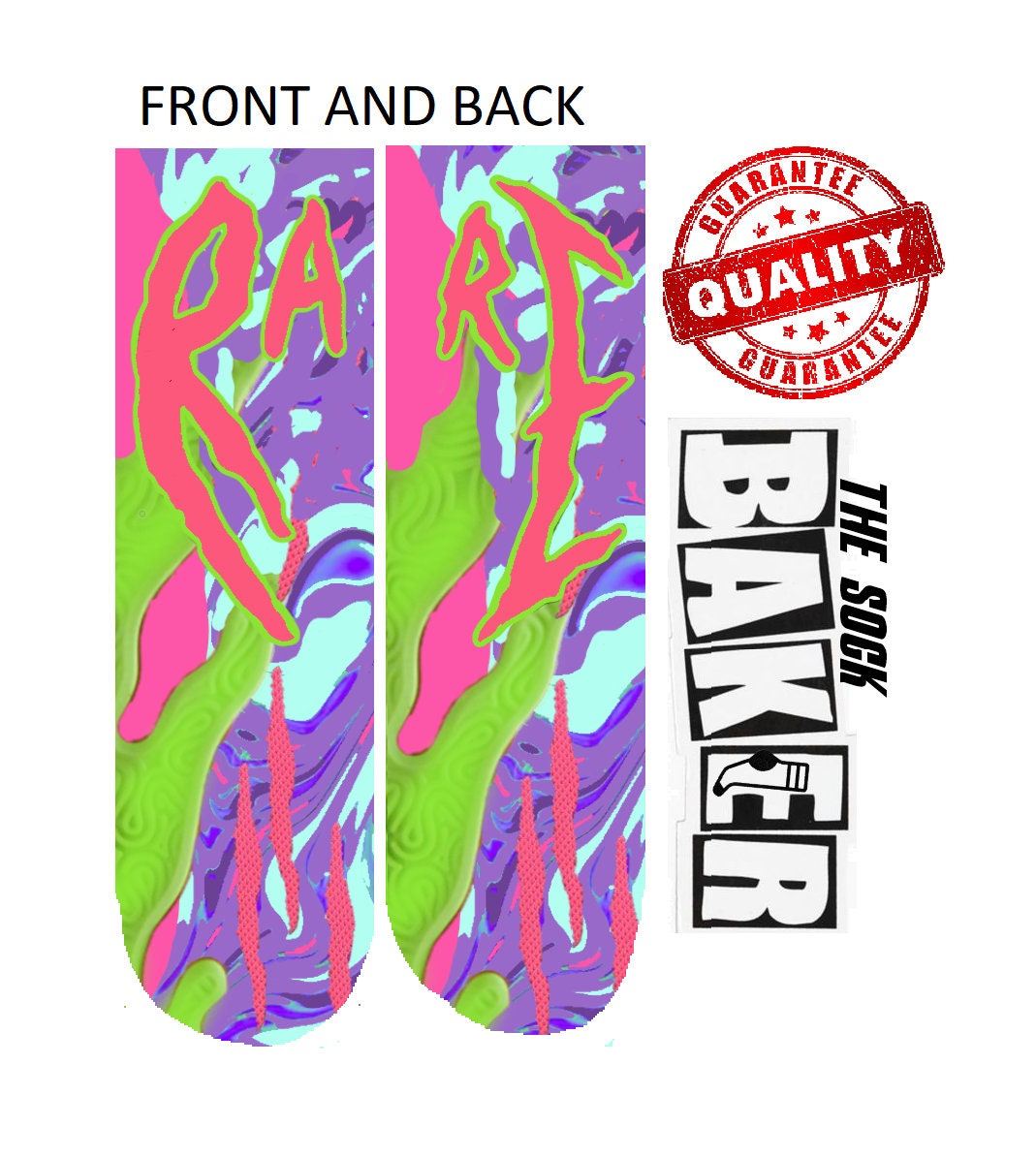 MELO MB3 TOXIC SOCKS - Etsy