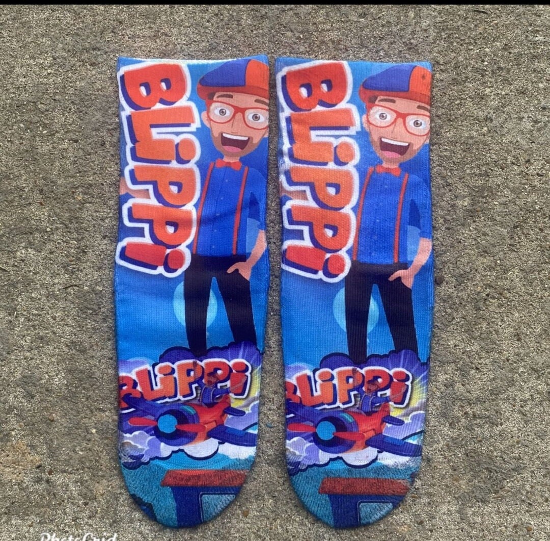 Blippi Socks - Etsy