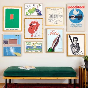 MEGA BUNDLE of Maximalist Posters | Eclectic Wall Art | Vintage Prints ...