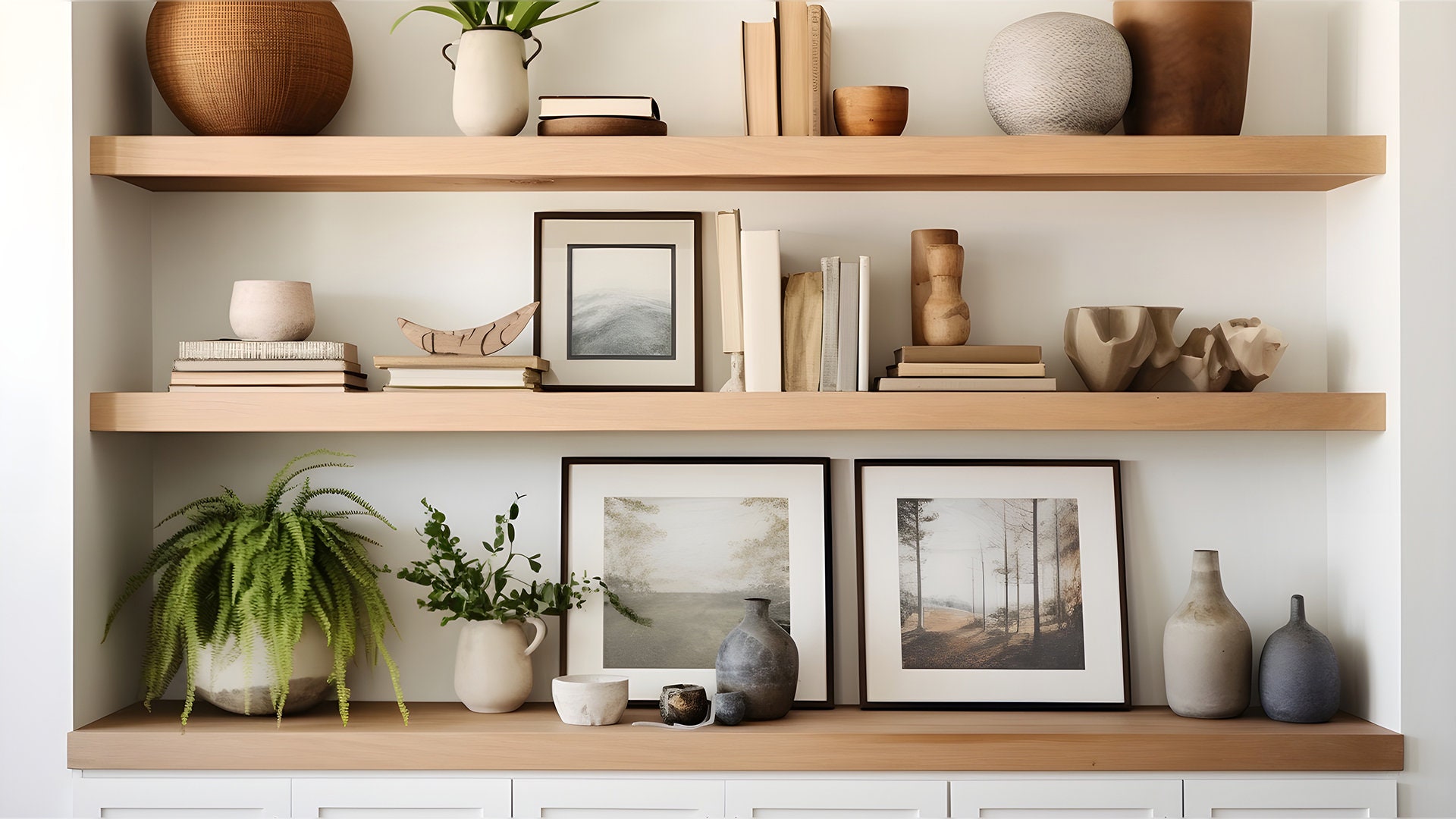 Cozy Shelves: Zoom Background | Blur & No Blur Version | Virtual ...