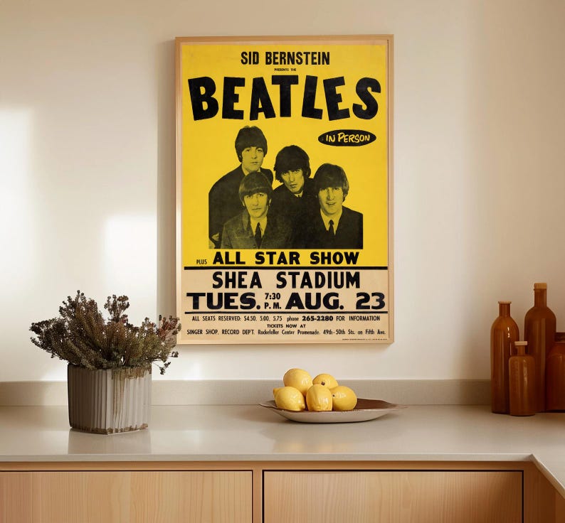 Music Concert Posters 2000 Vintage Posters Beatles Rolling Stones Rock ...