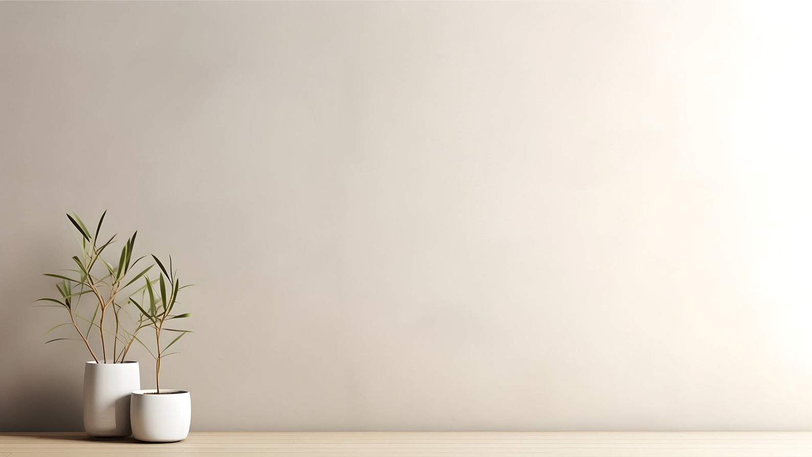 Neutral Zoom Background | Minimal | Clean Aesthetic | Blur & No Blur ...