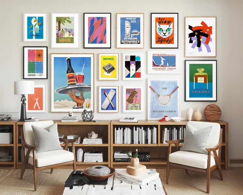 2500+ Maximalist Vintage Posters | Music Posters | Eclectic Wall Art ...