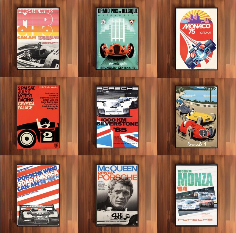 Formula One Posters 2000 Various Posters F1 Memorabilia Sebring Grand ...