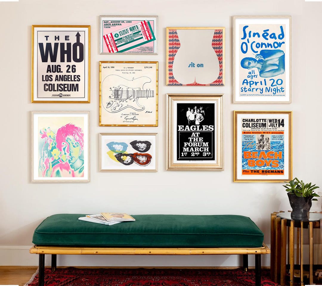 Vintage Concert Posters | Band Poster | Rock, Pop, Rock & Roll, Alt ...