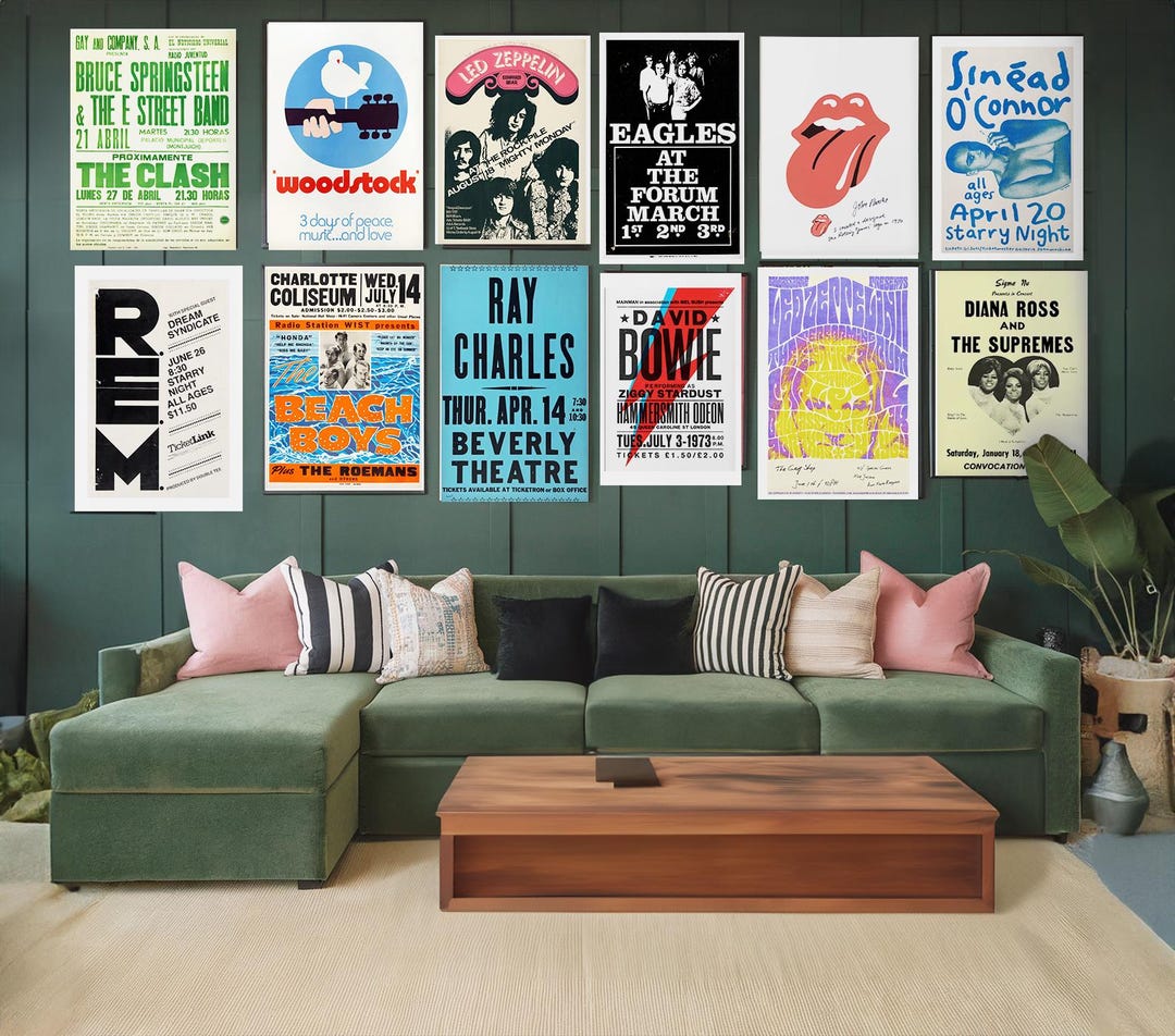 2500+ Retro Posters | Music Posters | Rock, Pop, Rock & Roll, Alt Rock ...