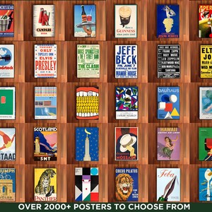 Vintage Concert Posters | Retro Music Prints |rock, Pop, Rock & Roll ...