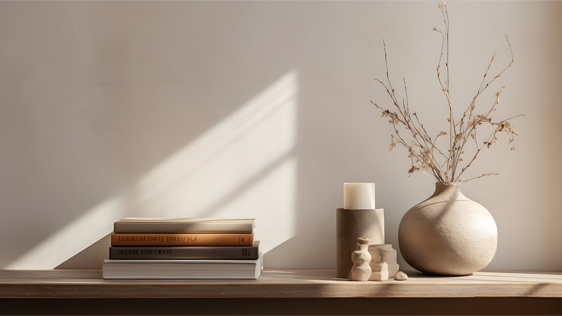 Minimalist Zoom Background | Modern Aesthetic | Modern Zoom | Home ...