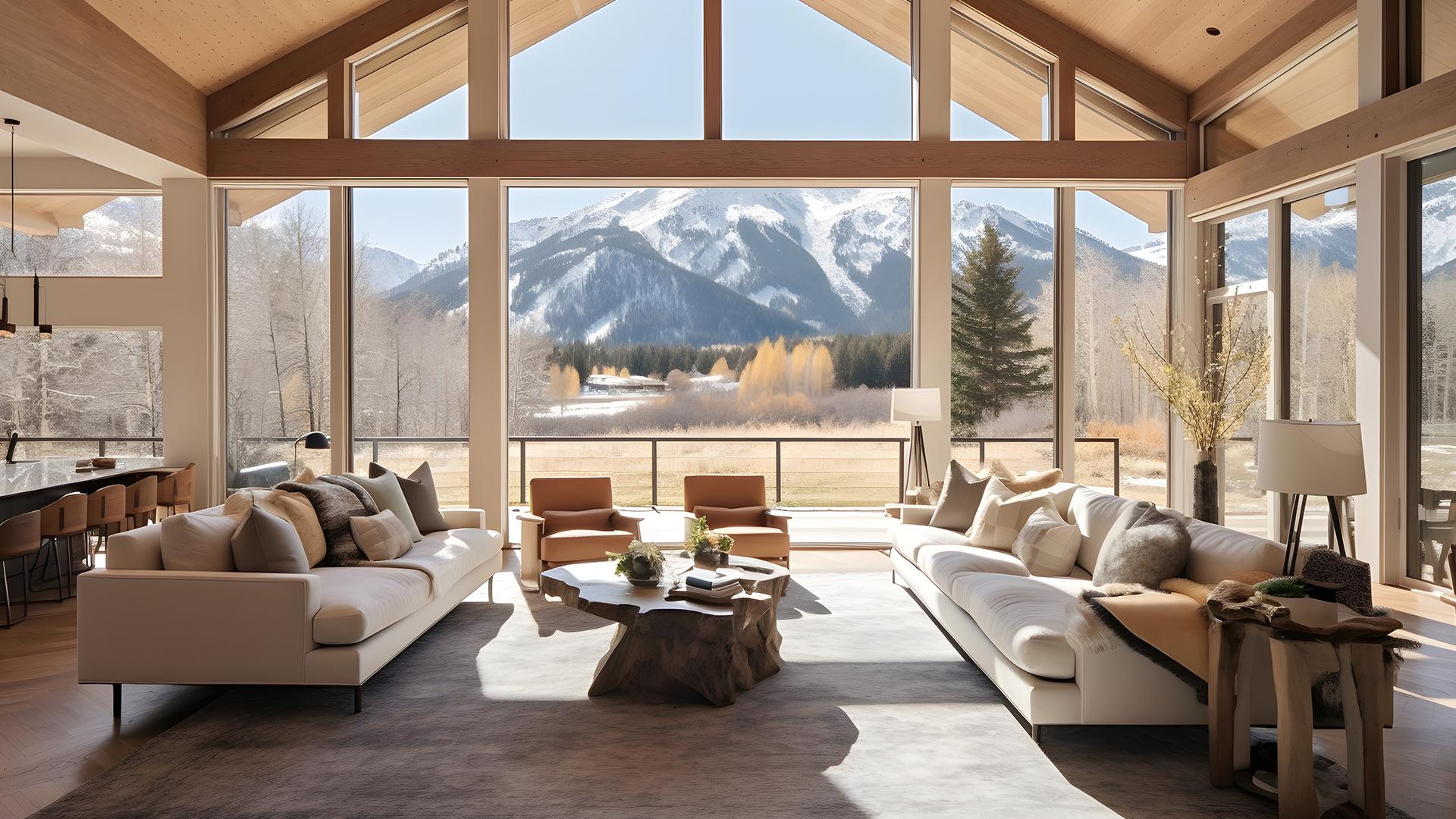Scenic Retreat: Zoom Background | Mountains | Streaming | Google Meet ...