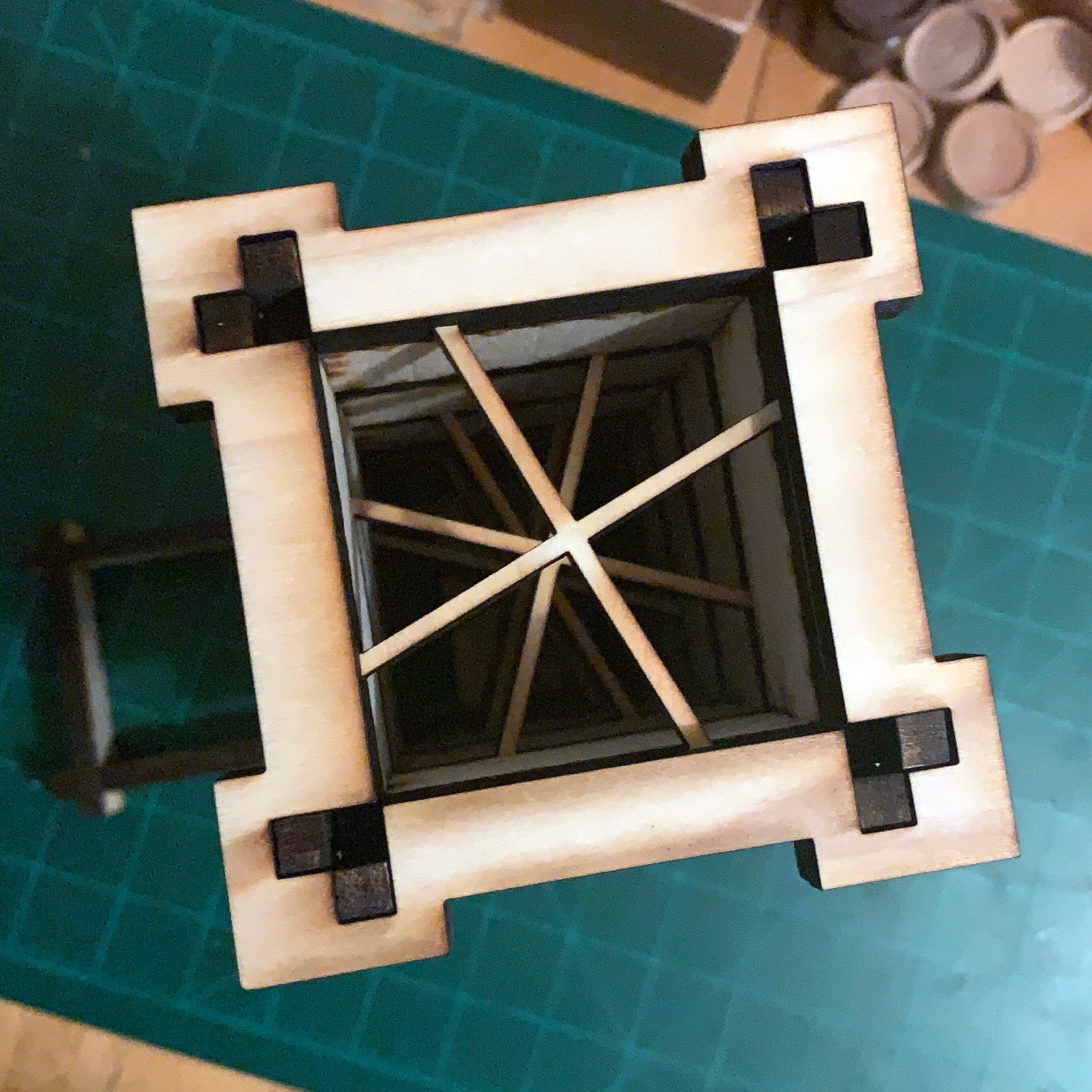 The Infinite Dice Tower Instant Download Template for Laser Cutting and ...