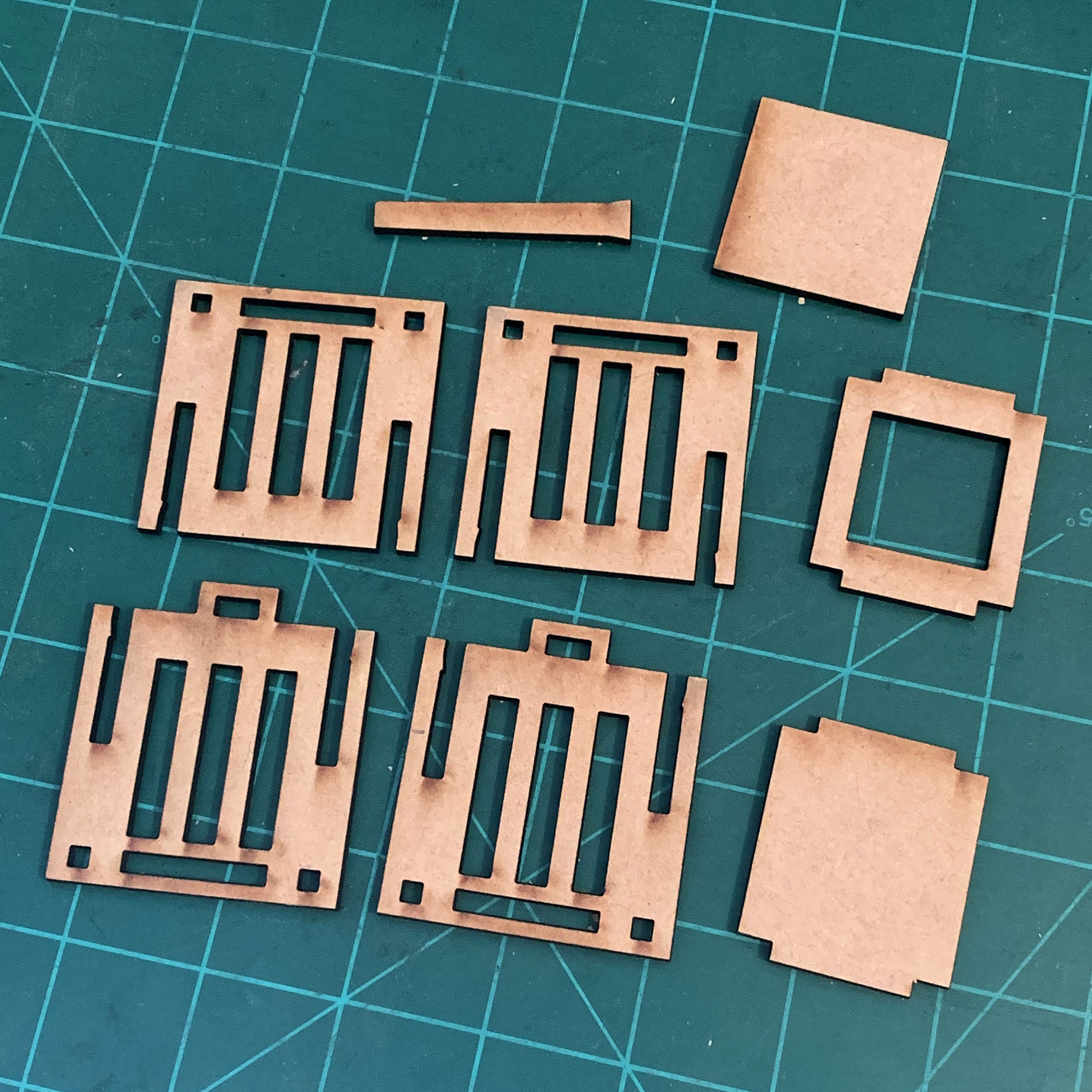 Dice Jail Boxes Instant Download Template for Laser Cutting and ...