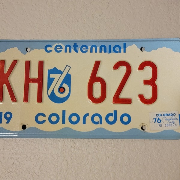 1976 License Plate - Etsy