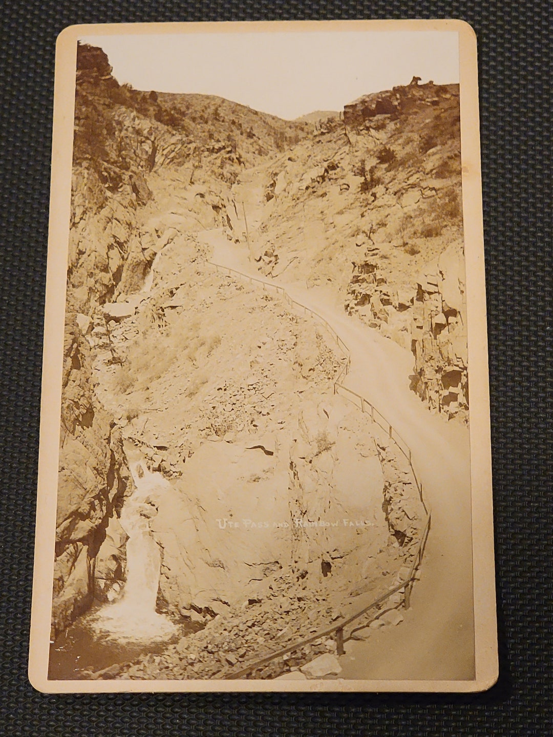 Historic Rainbow Falls & Ute Pass Photo Early 1900s - Etsy