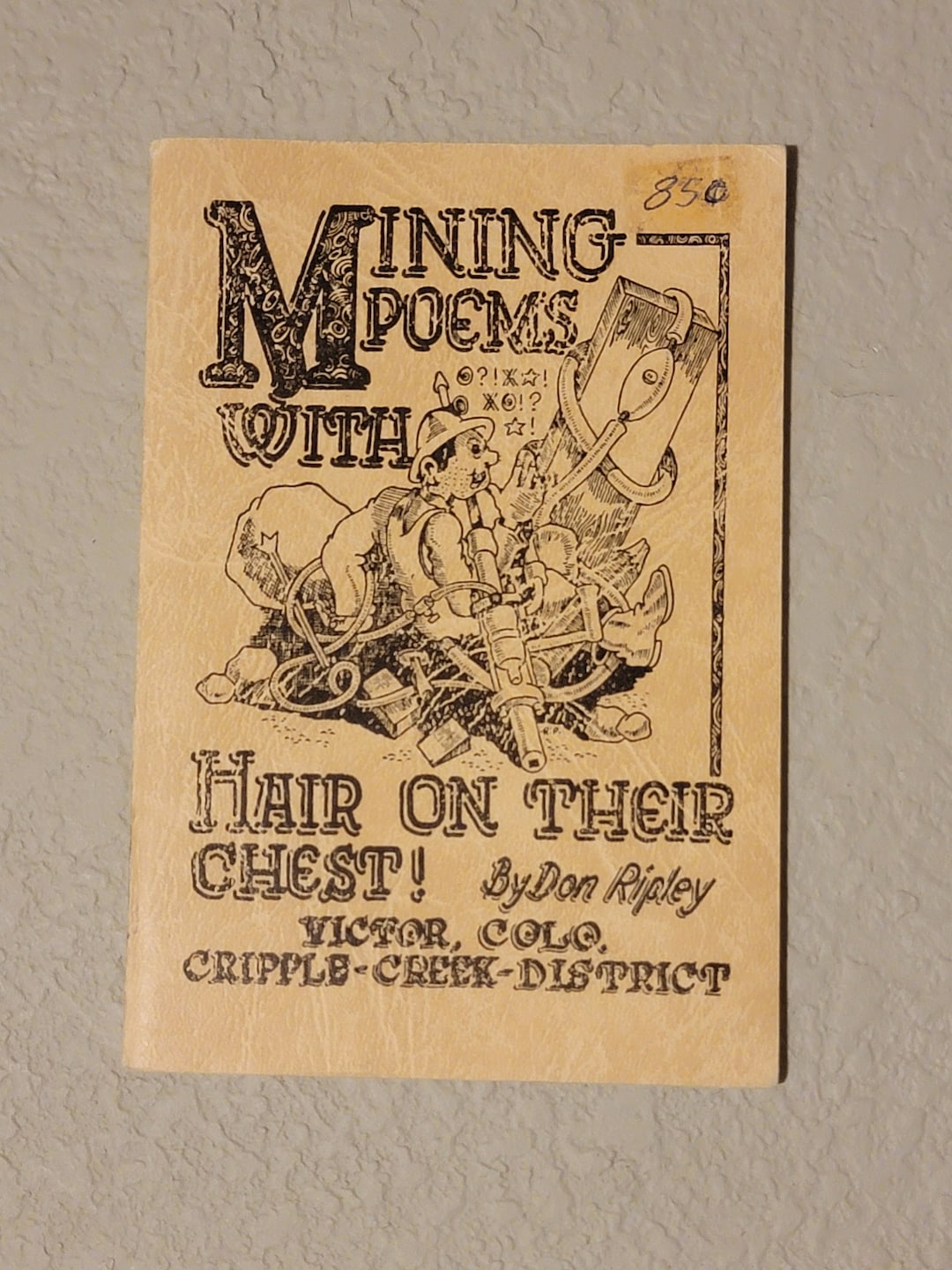 Ultra Rare Book of Poems: Mining Poems With Hair on Their Chest Victor ...