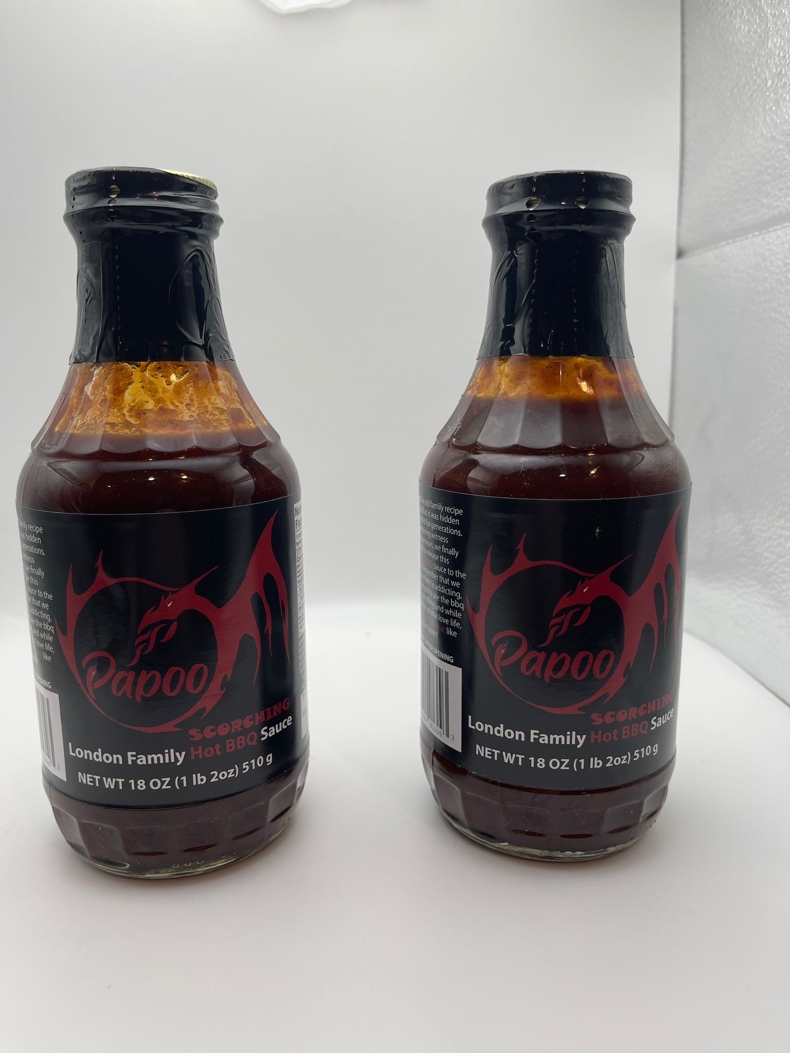 London Family Bbq Sauce "scorching HOT Dragon'', for Extreme Spice ...