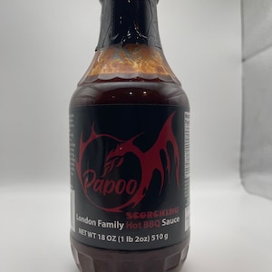 London Family Bbq Sauce "scorching HOT Dragon'', for Extreme Spice ...