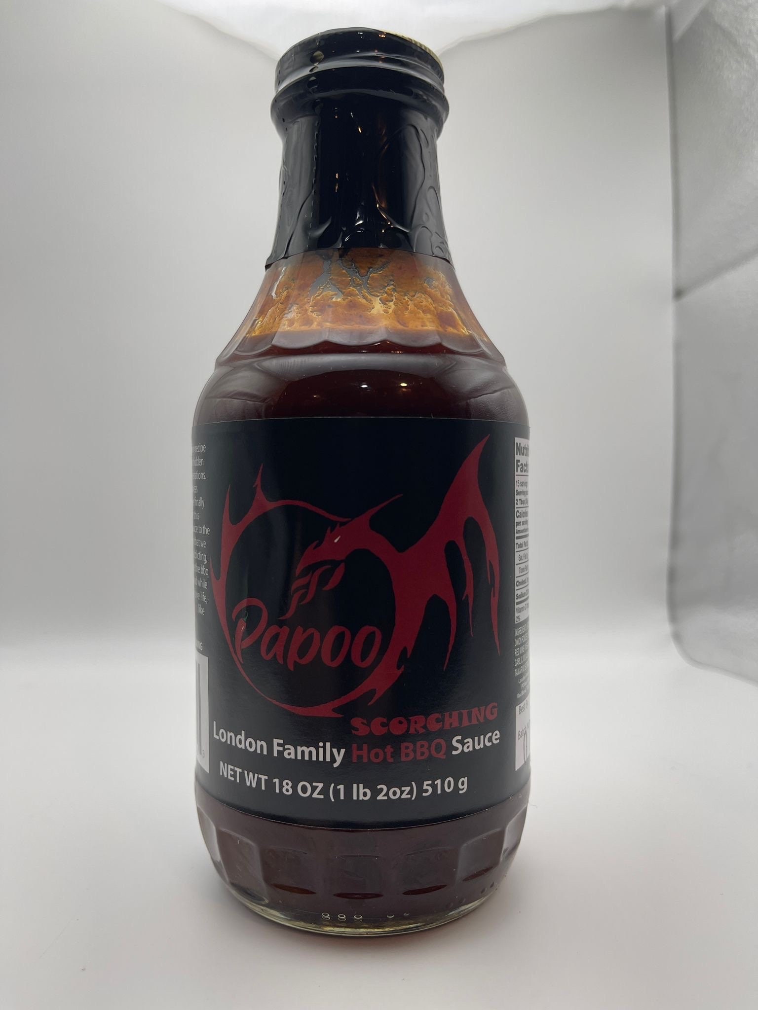 London Family Bbq Sauce "scorching HOT Dragon'', for Extreme Spice ...
