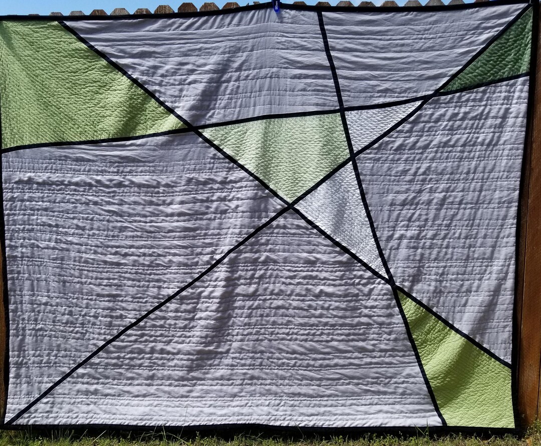 Custom Quilt Bespoke Modern Abstract - Etsy