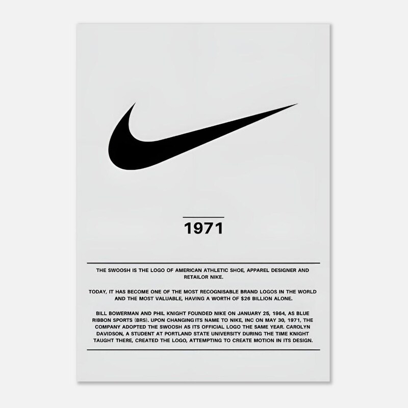 Nike Poster Vintage - Etsy