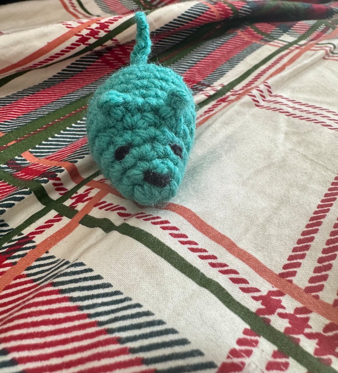Crochet Catnip Mouse Toy - Etsy