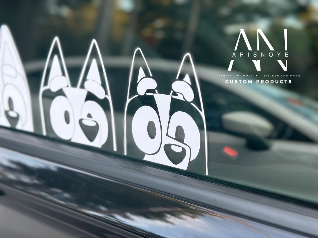 Bingo Vinyl Decal, Bumper Sticker, Family Blue - Etsy