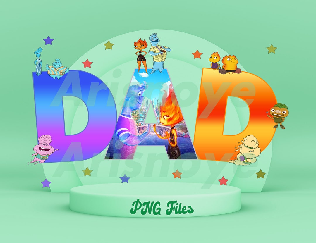 Elemental Png Files / Family Png / Dad Png - Etsy