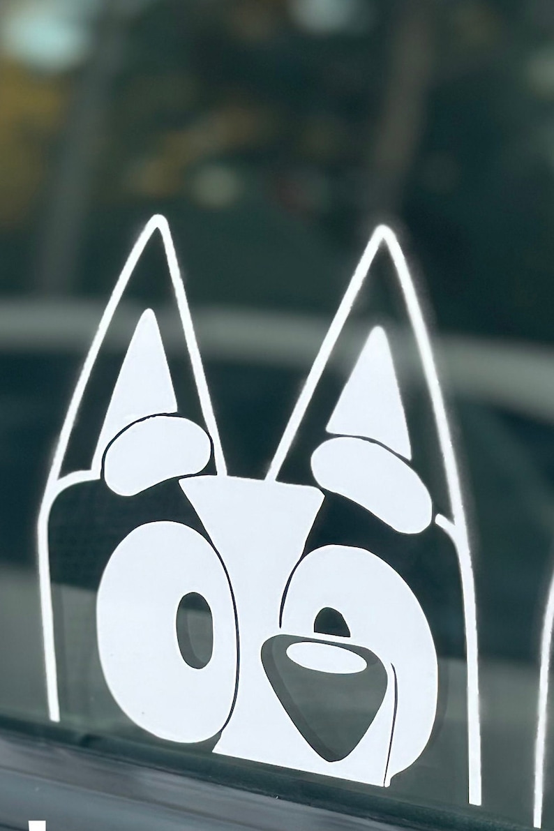 Blue Decal Vinyl White, Family Blue, Bumper Sticker, Decal Family - Etsy