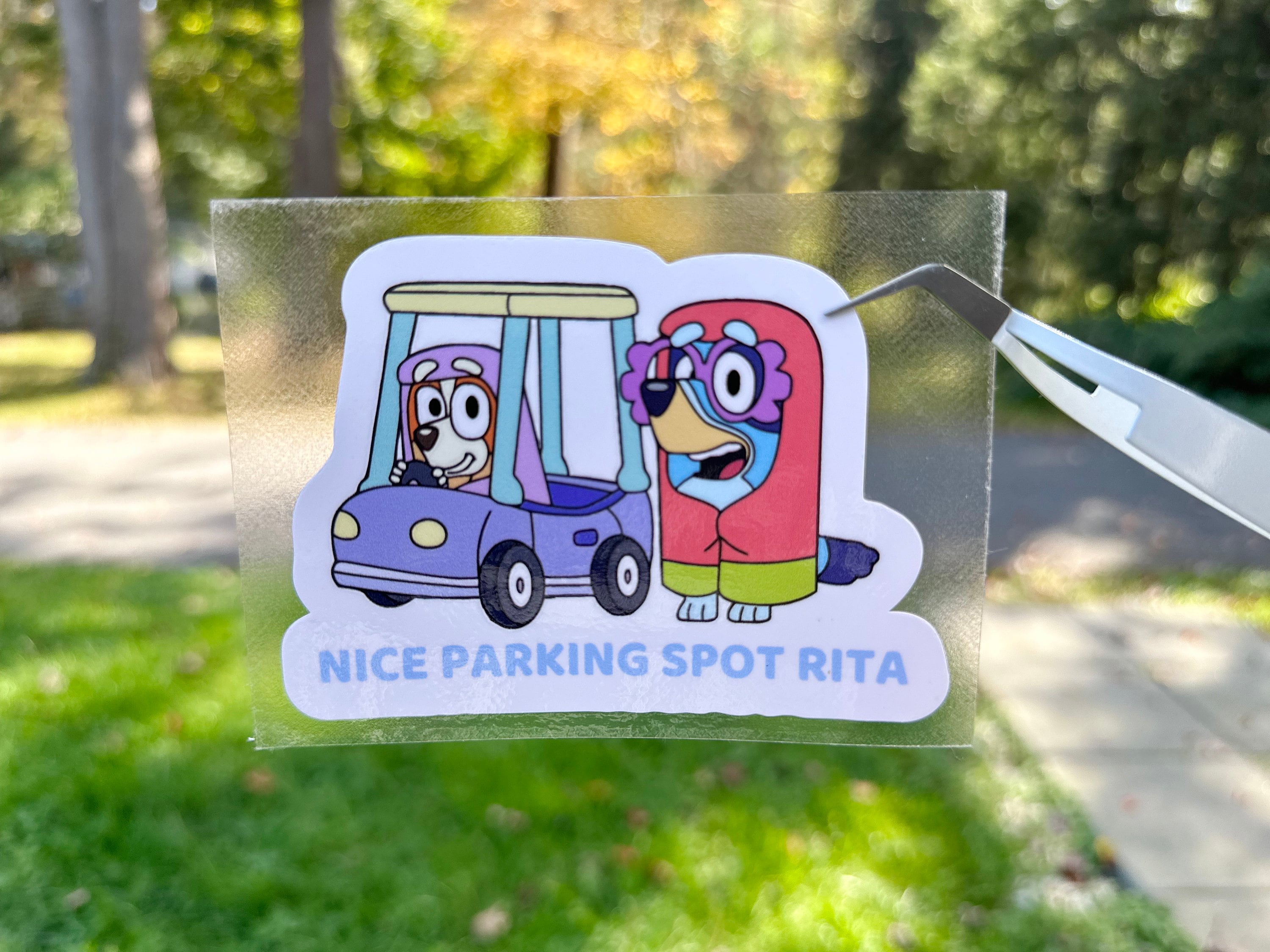 Nice Parking Spot Rita Decal/ the Grannies Decal / Sticker Bumper - Etsy