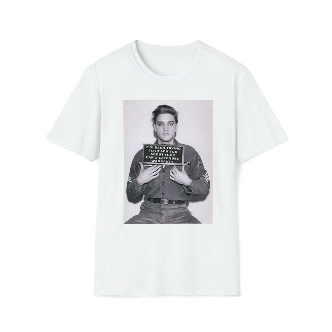 Funny Elvis T-shirt - Etsy